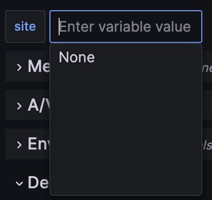 Dropdown Variable From InfluxQL Tags InfluxDB Grafana Labs Community Forums