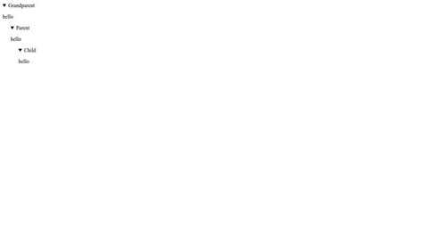 Nested Details Tags