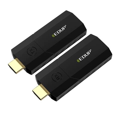 Edup 4k Hd Transmitter Receiver Kit Wireless Extender Display Dongle Adapter Plug And Play For