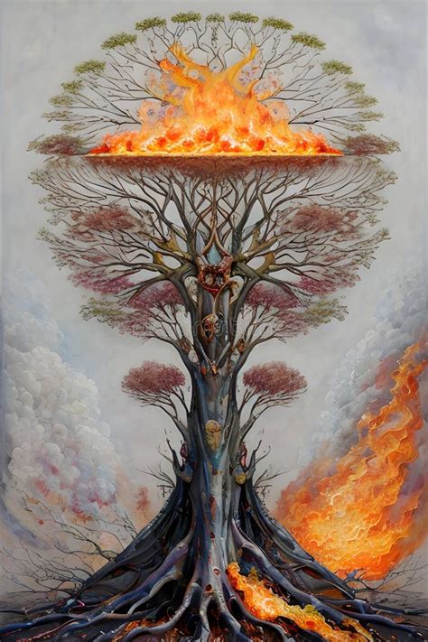 Imagery Pictures Of The Tree Of Life That Represents The Human Bond And