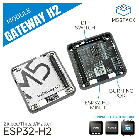 Esp32 H2 Threadzigbee Gateway Module M5stack Store