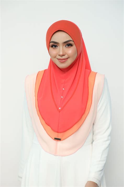 Tudung Sumayyah Su3l387 Hot Oren Ezzufirda