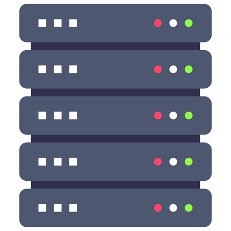 Database Rack Server Icon Download On Iconfinder