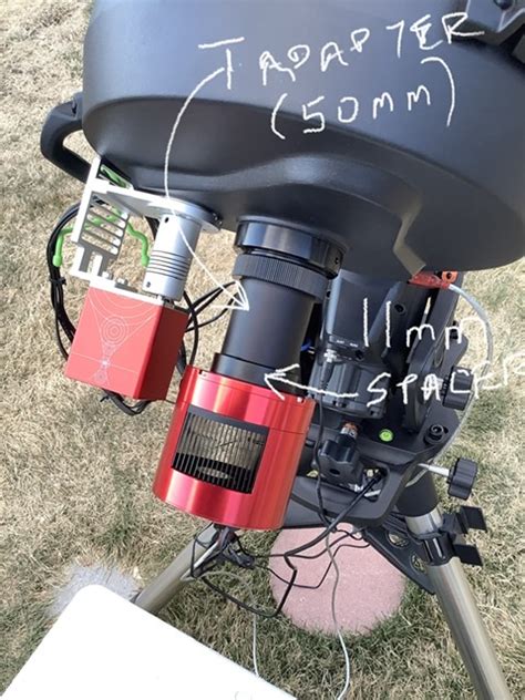 Asi Camera To Sct Setup No Focal Reducer Is This Right Electronically Assisted Astronomy No