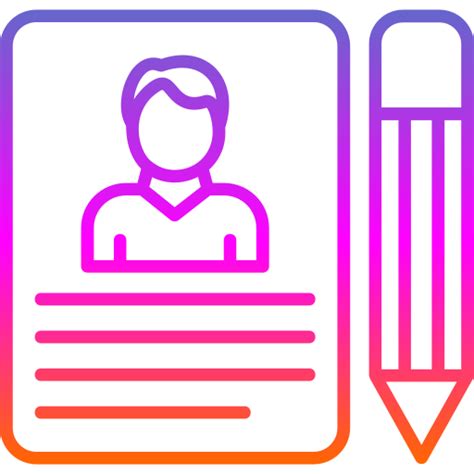 Icono De Solicitud Generic Gradient