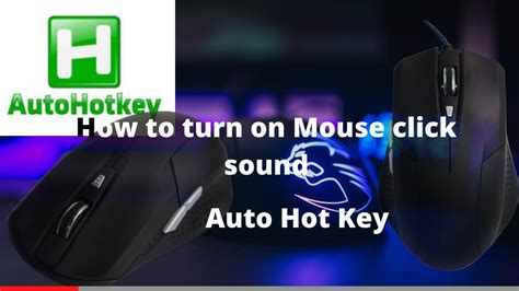 Produce Mouse Click Sounds YouTube