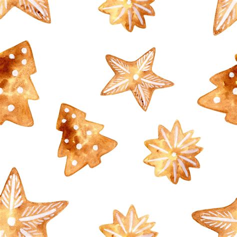 Download Cookies Pattern Seamless Royalty Free Stock Illustration Image Pixabay