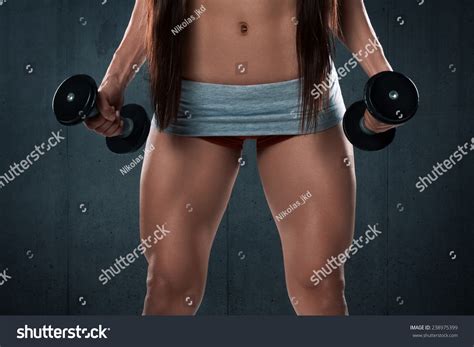 Sexy Athletic Woman Muscular Legs Fitness库存照片238975399 Shutterstock