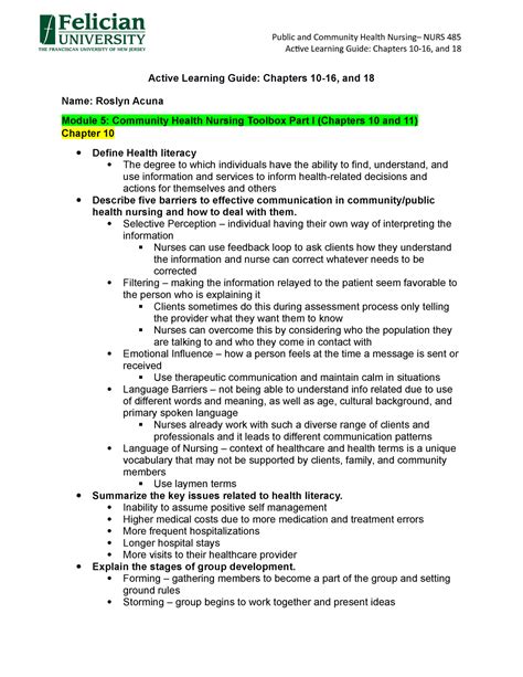 Alg 2 Second Module Active Learning Guide Active Learning Guide Chapters 10 16 And 18