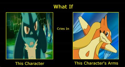 What If Lucario Cries In Floatzels Arms By Kyliethelemur On Deviantart