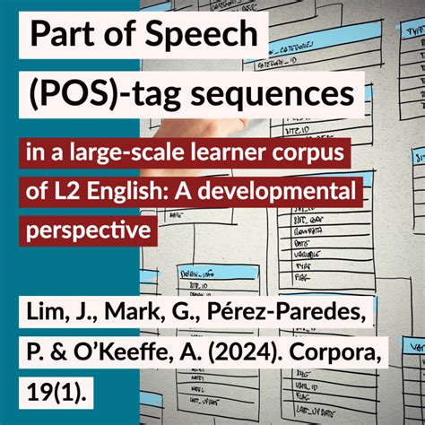 exploring part of speech pos tag sequences in a large scale learner