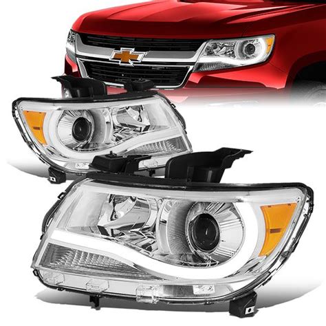 15 23 Chevy Colorado Led Drl Projector Headlights Ca Auto Parts
