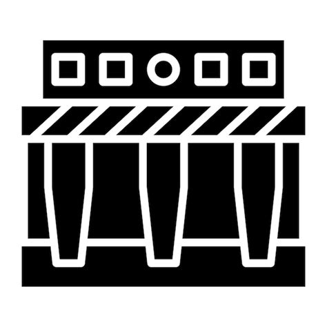 Premium Vector Sorting Machine Icon Style