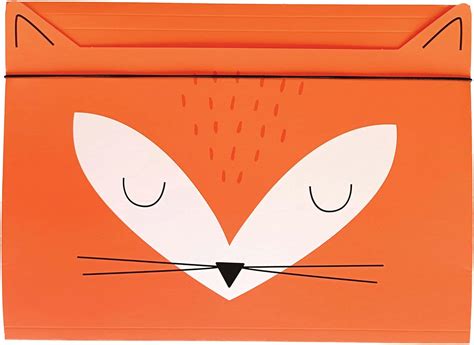 Elastic Folder A4 Sturdy Cardboard Soft Touch Feel Printed Inside And Outside Funny