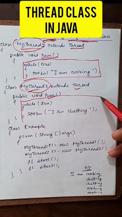 How To Create A Thread Class In Java Java Javaforbeginners Youtube