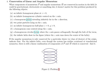 Solved Conservation Of Linear And Angular Momentum What Chegg