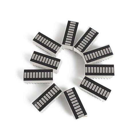 10 Pcslot Led Segment Bargraph Light Display Module Bar Graph Ultra