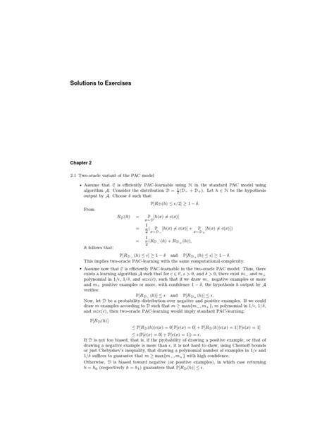 Foundations Of Machine Learning Second Edition 2nd Ed Instructor