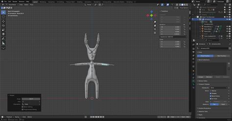 Issue With Rigging Two Character Animation And Rigging Blender