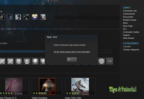 Memperbaiki Steam Error Failed To Start Game App Already Running Di Windows