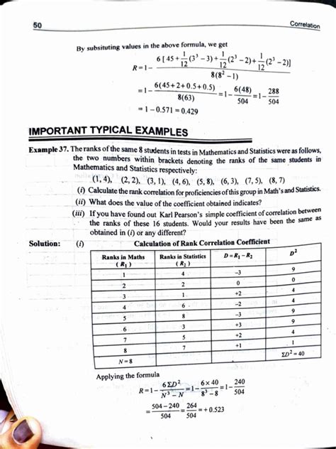 Correlation 2 Pdf Data Analysis Mathematical Objects