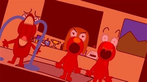 Fake Elmos Groundventure S3 E102 Fake Elmo Breaks His Dads Nosein