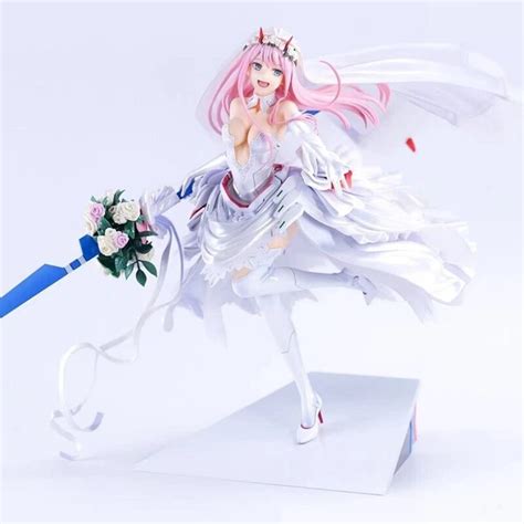 Figurine Darling In The Franxx Zero Two Anime Mariage Sexy Figure 27cm Sexy Neuf Eur 94 11