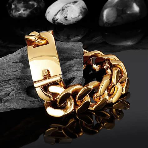 Heavy Metal Buckle Stainless Steel Bracelet Vrafi Jewelry