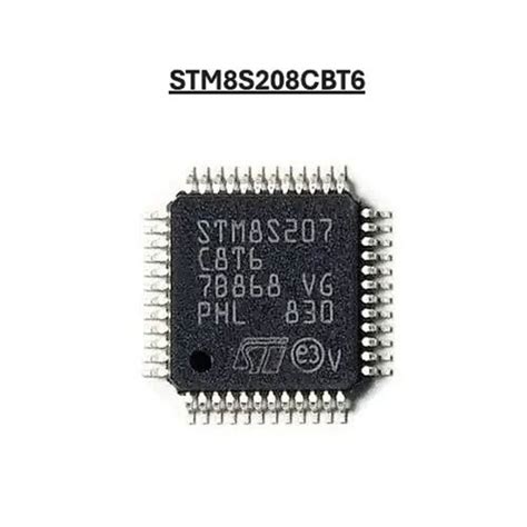 Stm8s208cbt6 St Microelectronics Microcontroller Color Black At Best Price In Delhi Prozone