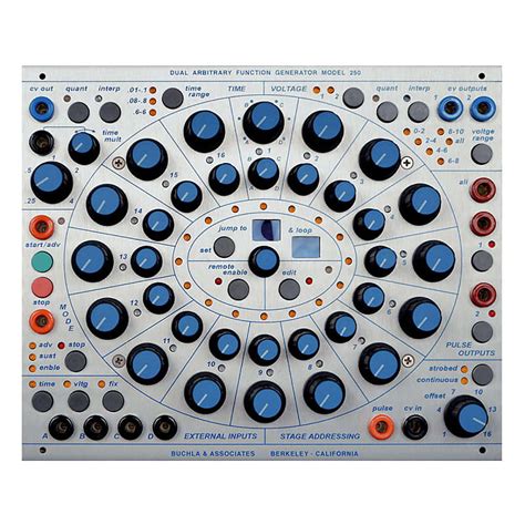 Buchla 250e Dual Arbitary Function Generator Module Reverb