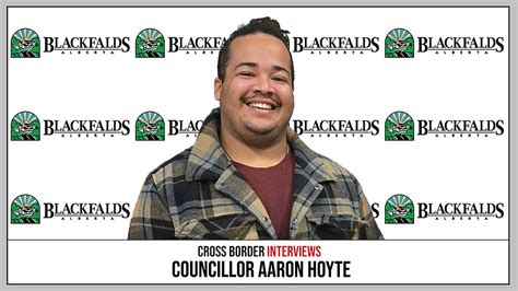 908 Town Of Blackfalds Councillor Aaron Hoyte