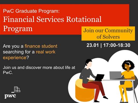 Παρουσίαση Pwc Graduate Program Financial Services Rotational Program Τμήμα