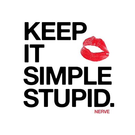 Nerve Keep It Simple Stupid Lyrics Genius Lyrics