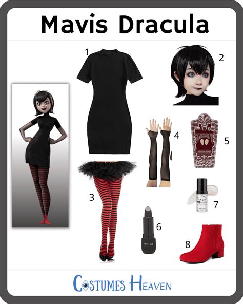 Mavis Dracula Costume Quda Halloween