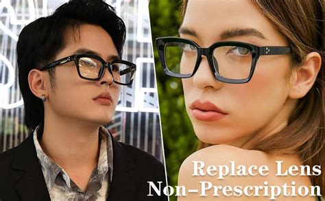 X Spring Non Prescription Eyeglasses 2pcs Classic Non Prescription