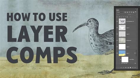 How To Use Layer Comps In Adobe Photoshop Youtube