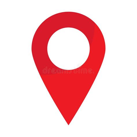 Maps Pin Red Location Map Icon Stock Vector Illustration Of Road Travel 363525968