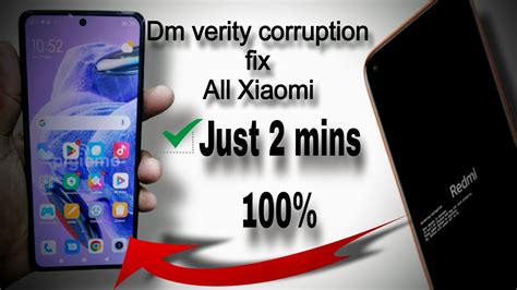 How To Fix Dm Verity Corruption On Xiaomi Redmi Phones Youtube