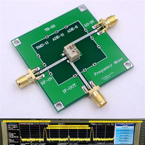 ade 6 0 05 250mhz rf up and down frequency conversion passive mixer in
