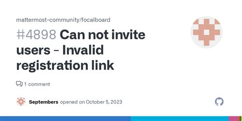Can Not Invite Users Invalid Registration Link · Issue 4898