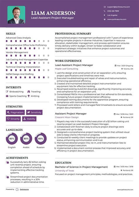 10 Assistant Project Manager Resume Samples And Templates For 2026