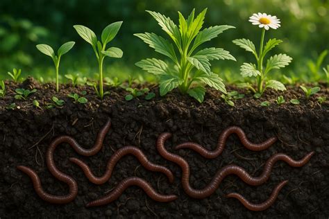 Les Vers De Terre Le Secret Naturel Pour Un Sol Fertile Et Des Plantes En Pleine Santé Sans Effort
