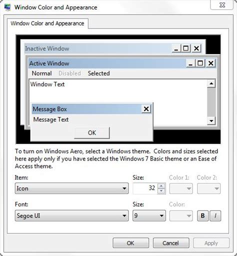 Very Small Font On Desktop Windows 7 Forums