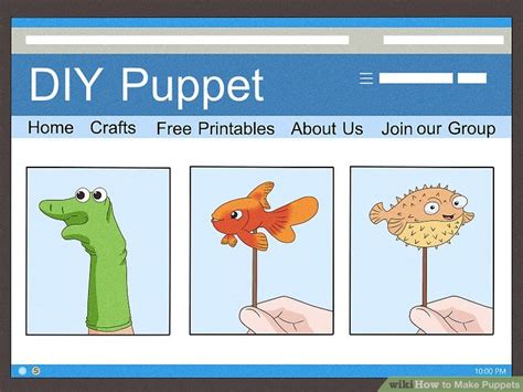 Ways To Make Puppets WikiHow