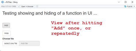 Why Is My Remove Ui Function In R Shiny Not Working Stack Overflow