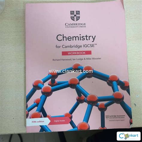 Buy Cambridge Igcse™ Chemistry Workbook With Digital Access 2 Years Cambridge International