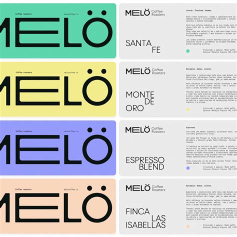 Packaging Design by Metaklinika for Melö Coffee Belgrade Based Roasters ...