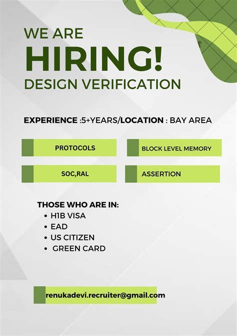 rensha s on linkedin hiring designverification designverification