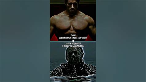 T 800 Terminator Salvation Vs Jason Voorhees Freddy Vs Jason