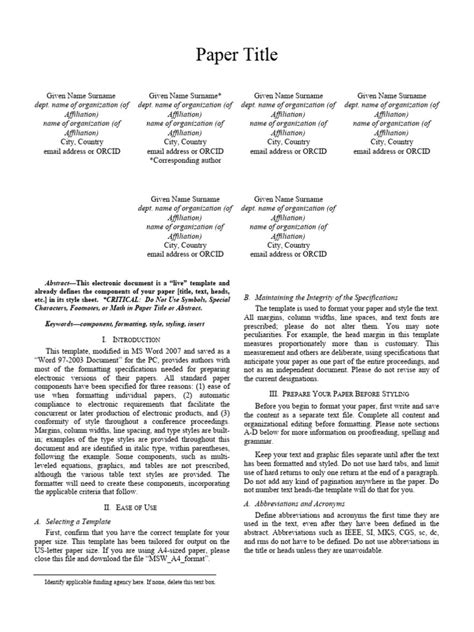 ieee formatting pdf bracket international system of units
